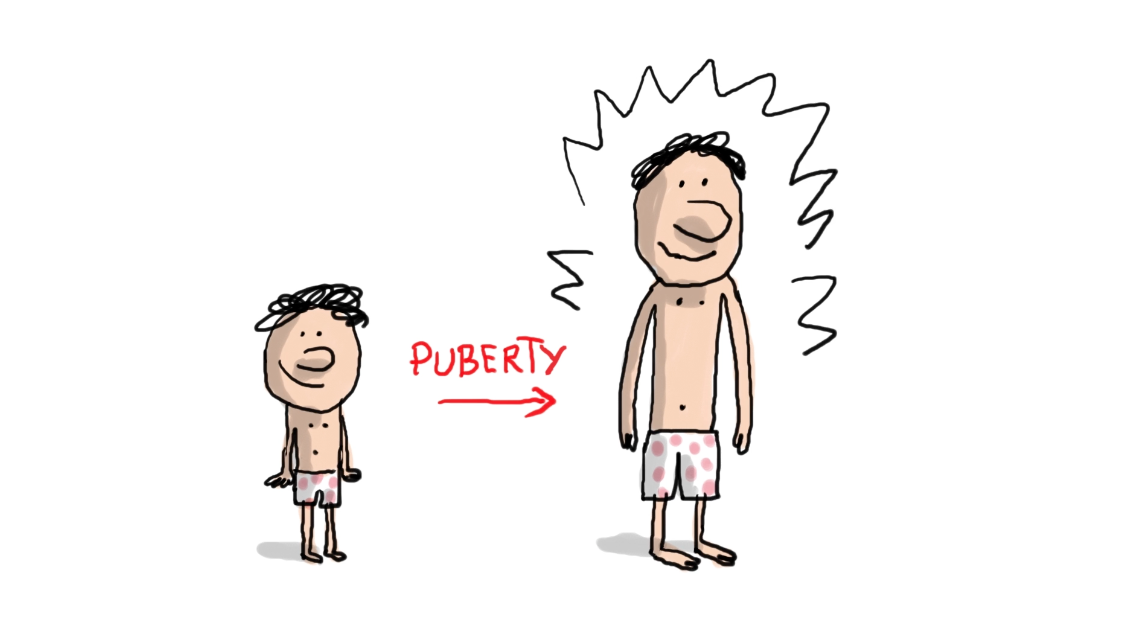 Male Puberty Comics