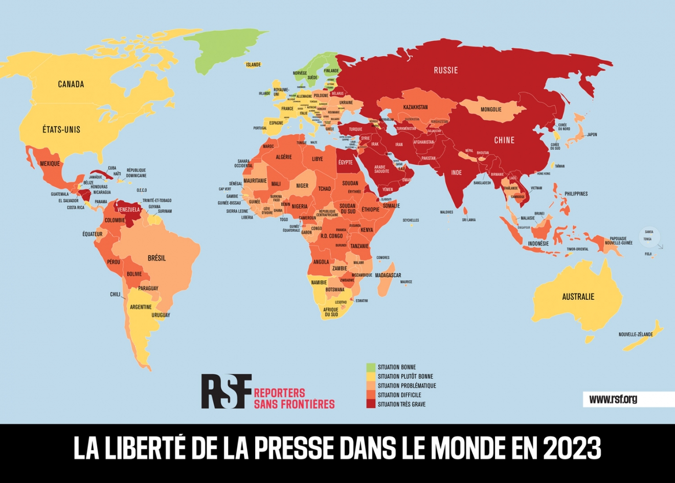Liberté de la presse dans le monde : où en est-on